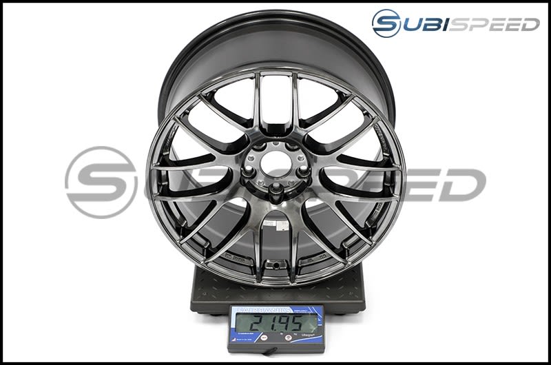 Work Emotion M8R 18x9.5 +38mm Glim Black - 2015+ WRX / 2015+ STI|Subispeed